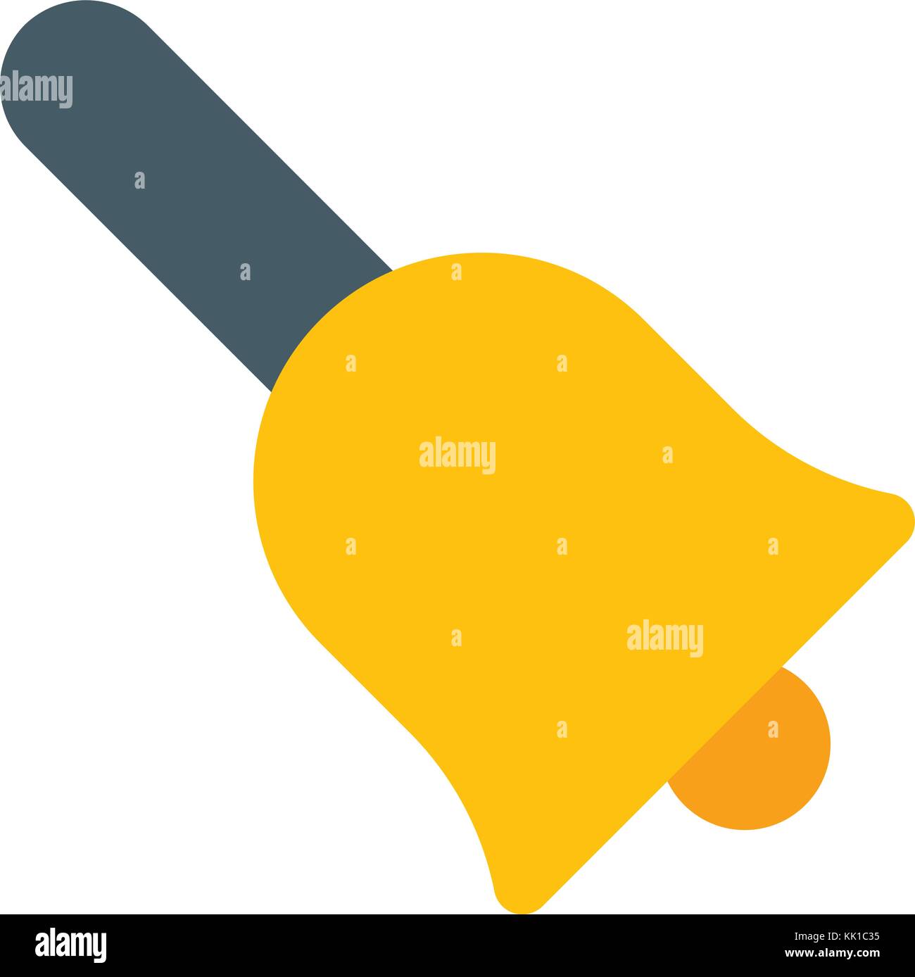 Handbell with clapper Stock Vector Image & Art - Alamy