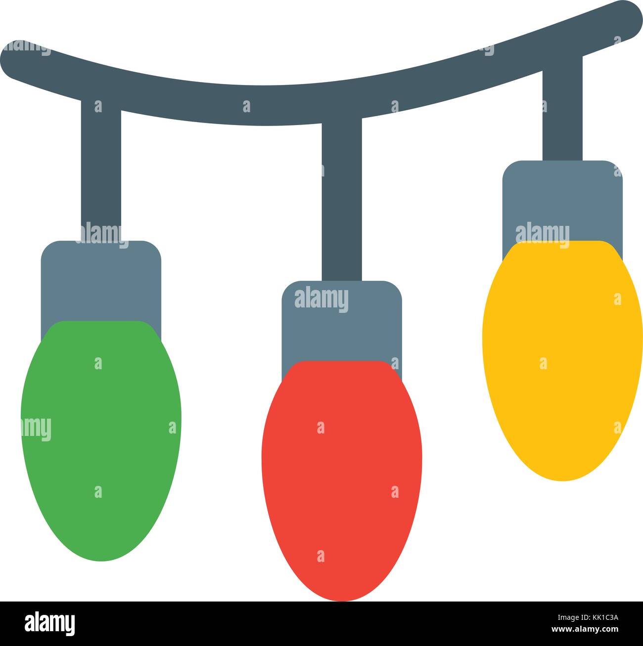 Colorful decorated lights Stock Vector Image & Art - Alamy