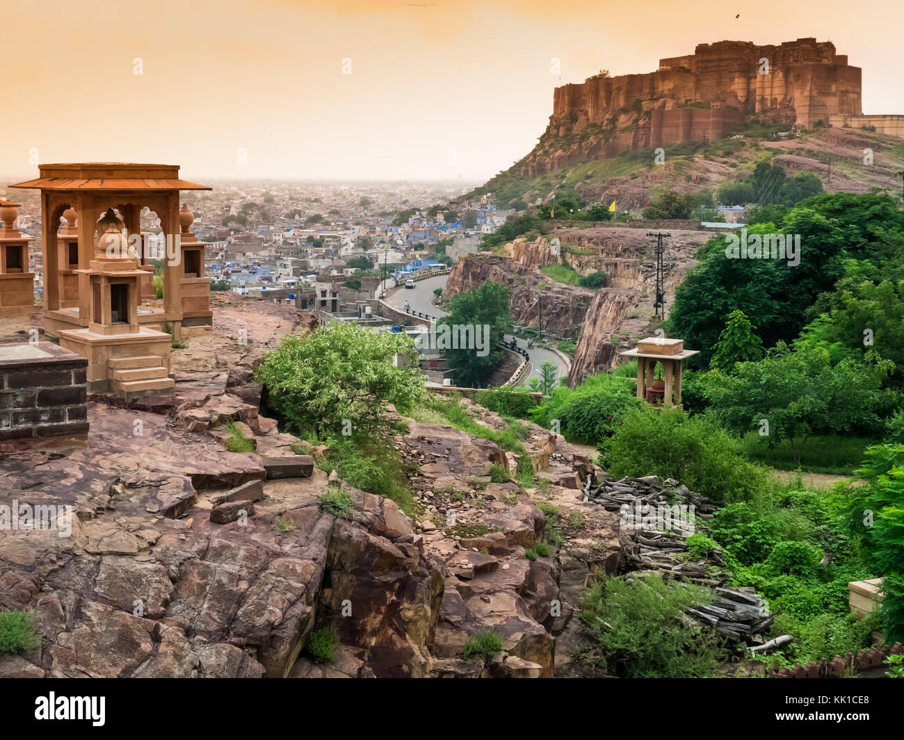 Old building india panoramic hi-res stock photography and images - Alamy
