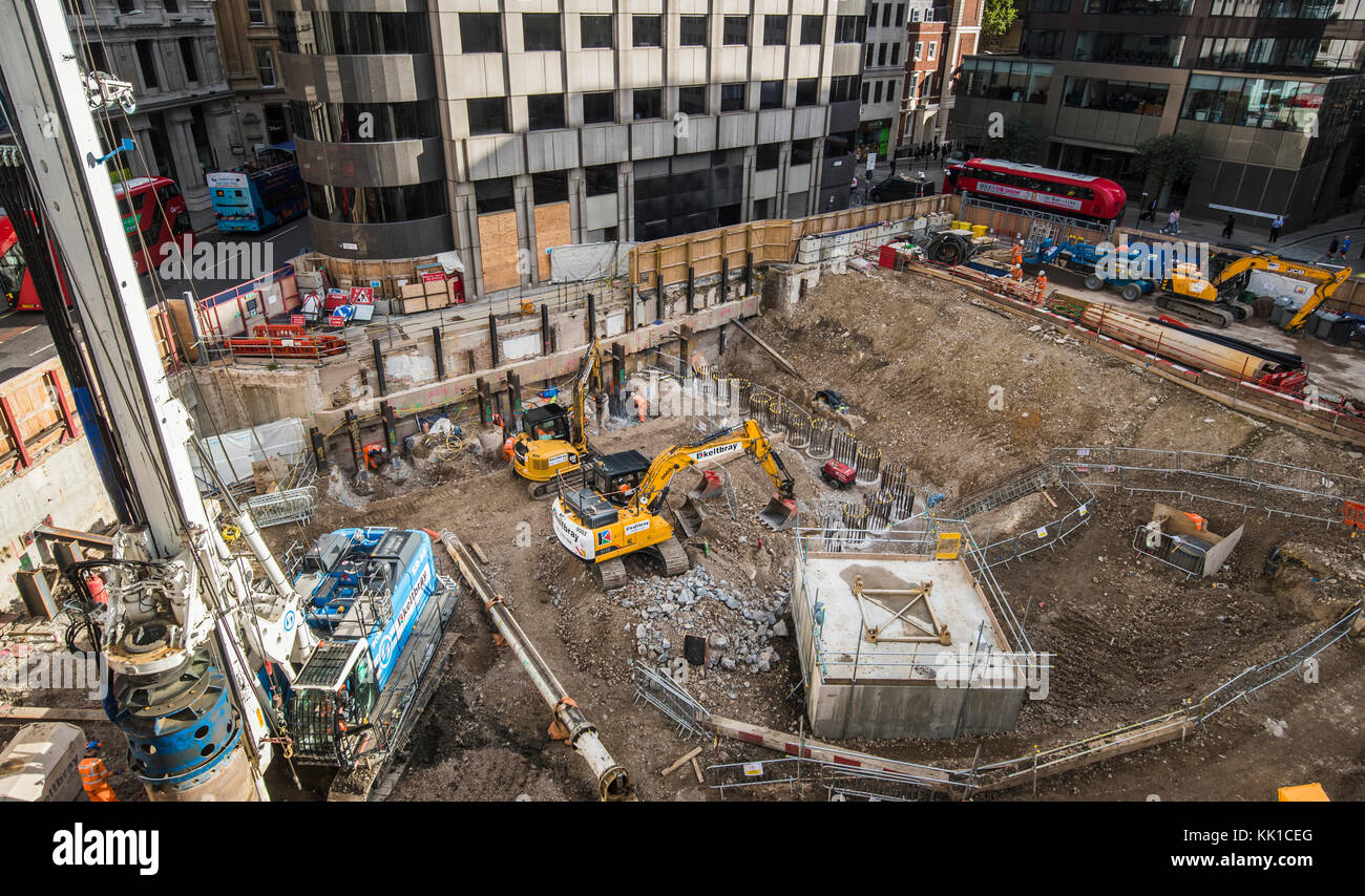 The Whole Block Site, the building construction site for the new ...