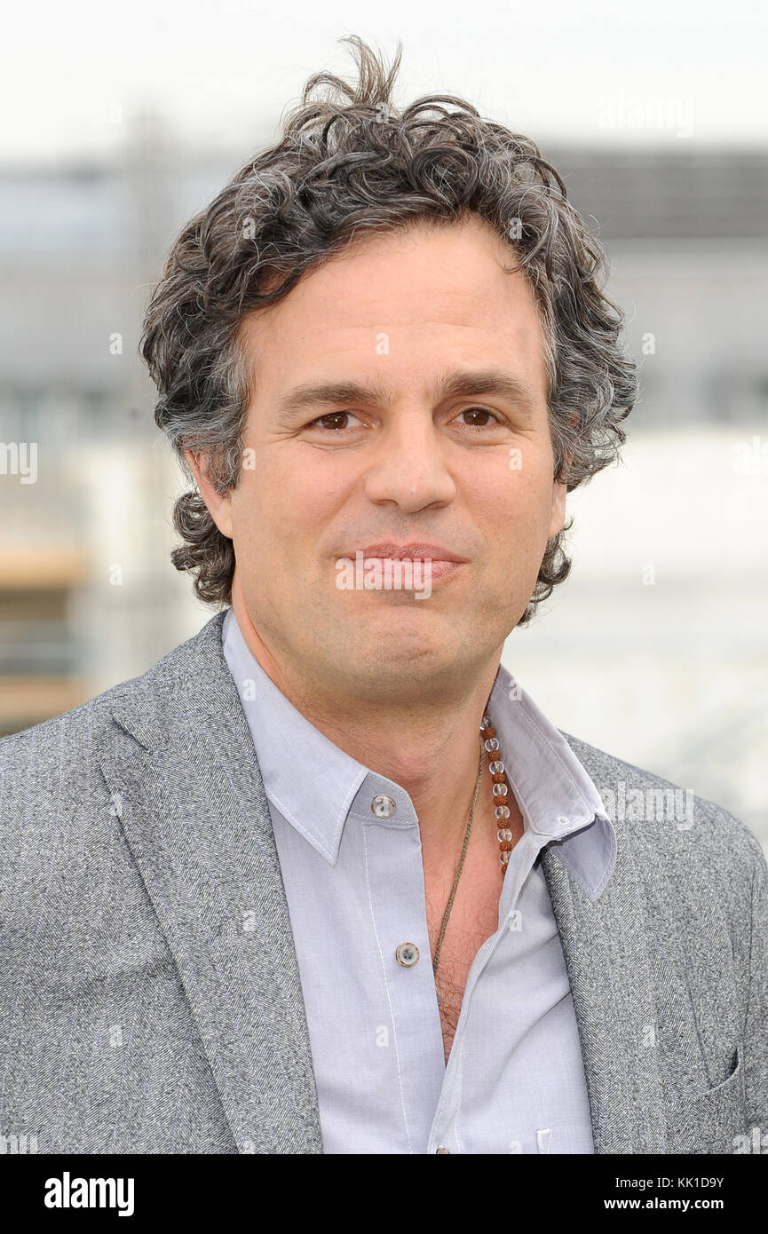 American actor Mark Ruffalo attends a photocall for Begin Again at ...