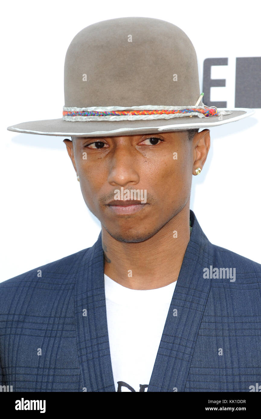 American singer-songwriter Pharrell Williams attends the Serpentine ...