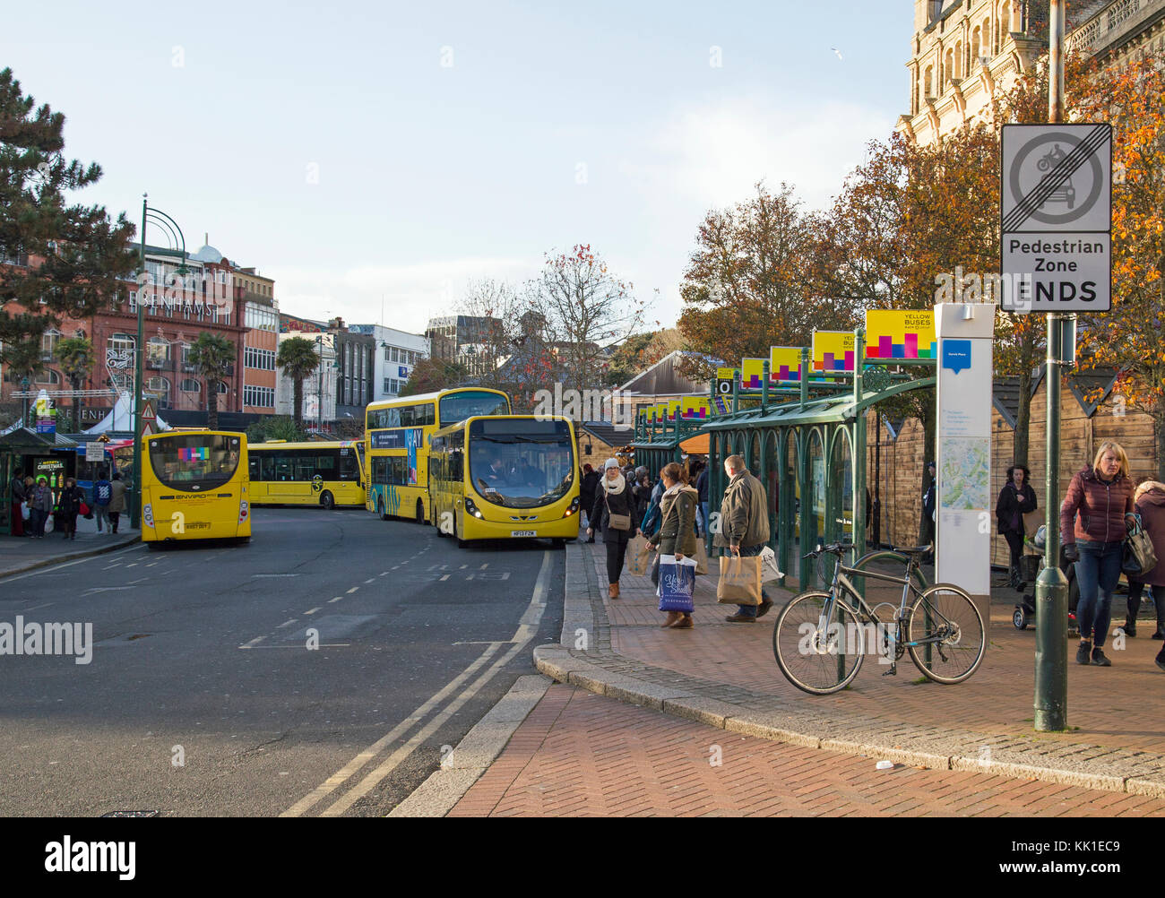 Bournemouth bus station hi-res stock photography and images - Alamy