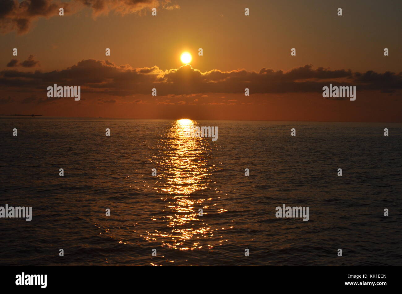 Sunset view in the cloud Stock Photo - Alamy