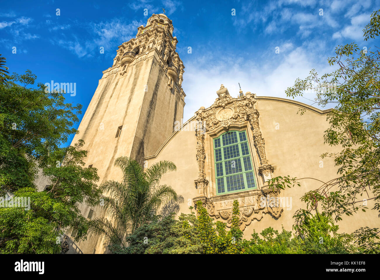 The California Tower. Balboa Park, San Diego, California Stock Photo ...