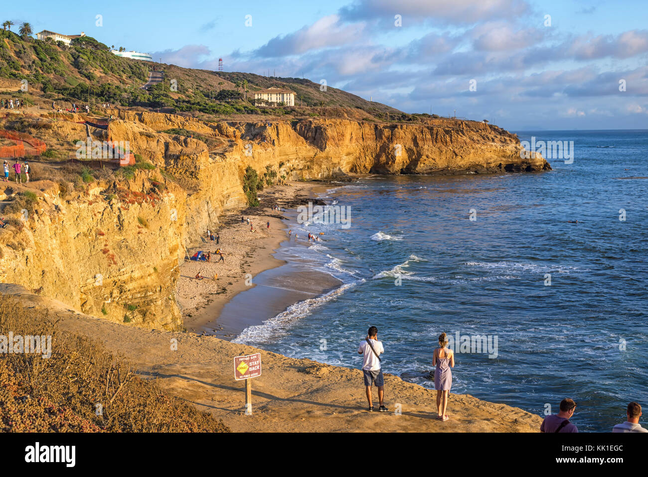 Sunset Cliffs Natural Park. San Diego, California, USA Stock Photo - Alamy