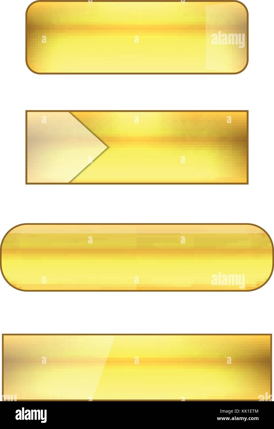 vector web buttons set Stock Vector Image & Art - Alamy