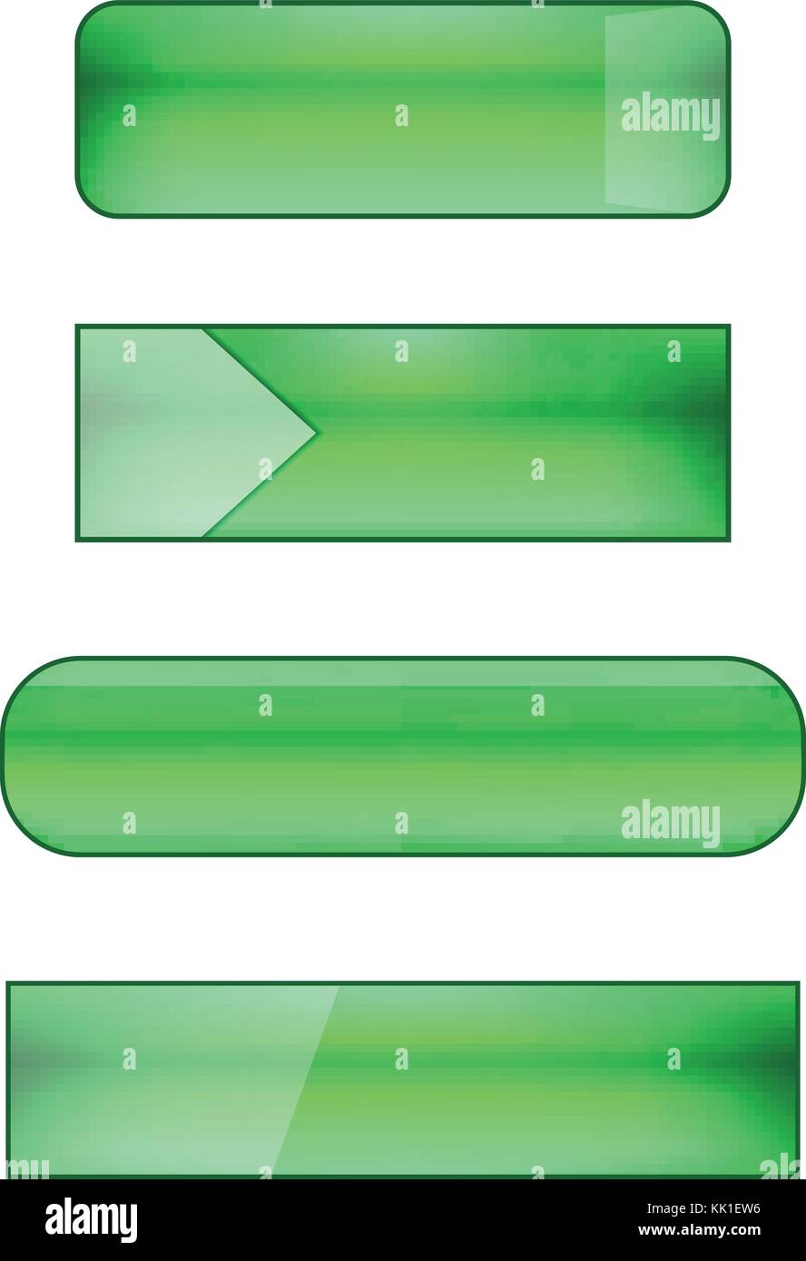 vector web buttons set Stock Vector Image & Art - Alamy