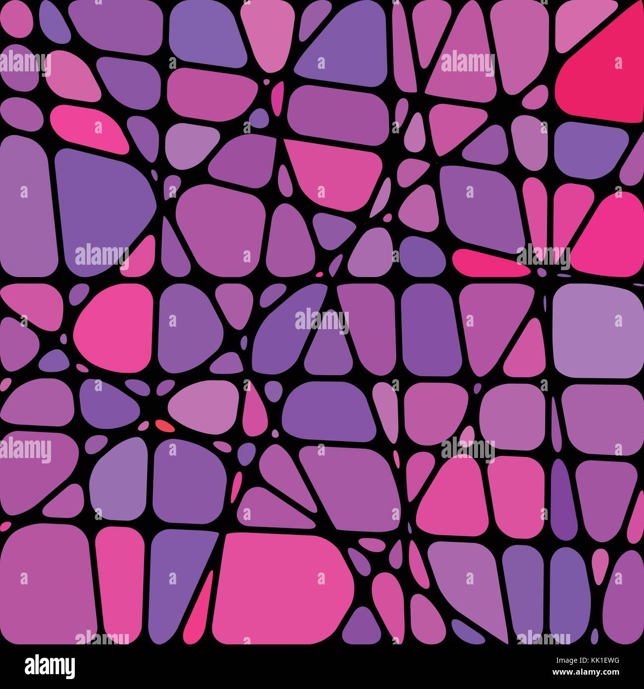 abstract vector stained-glass mosaic background Stock Vector Image ...