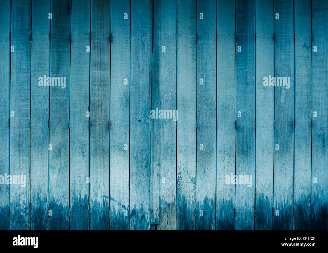 Blue wood wall texture background Stock Photo - Alamy