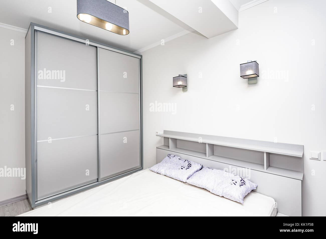 Simple bedroom design hi-res stock photography and images - Alamy