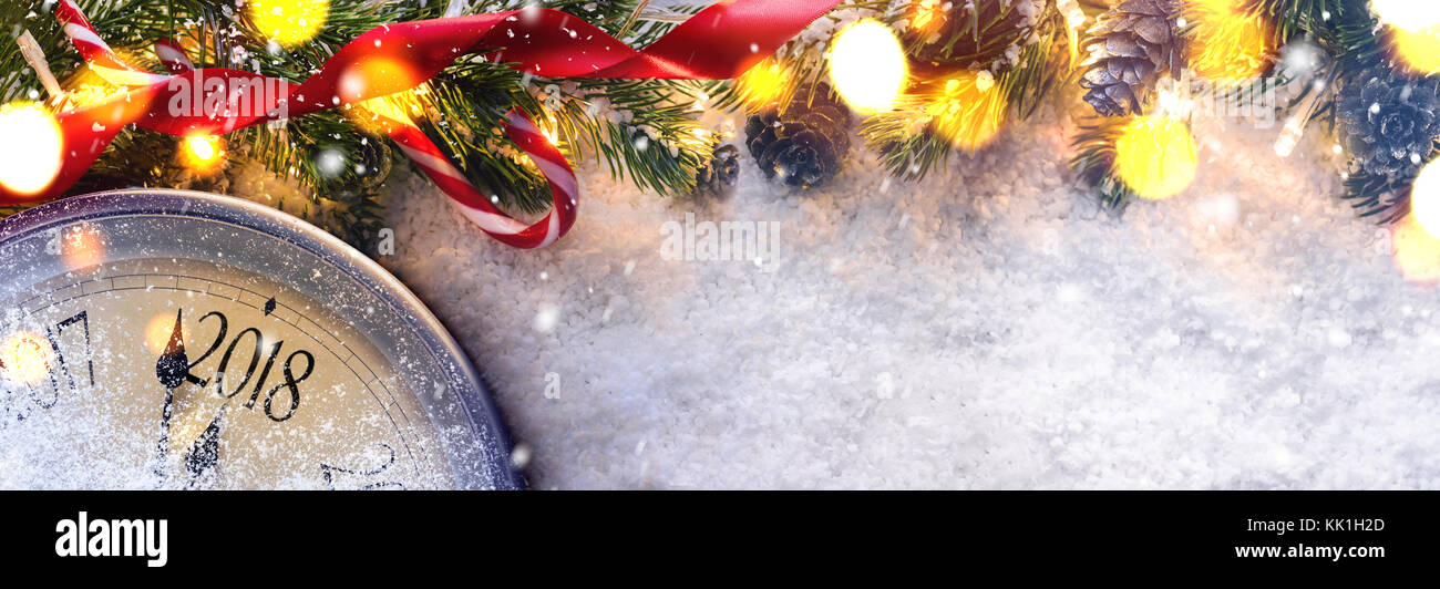 Countdown to midnight Stock Photo - Alamy