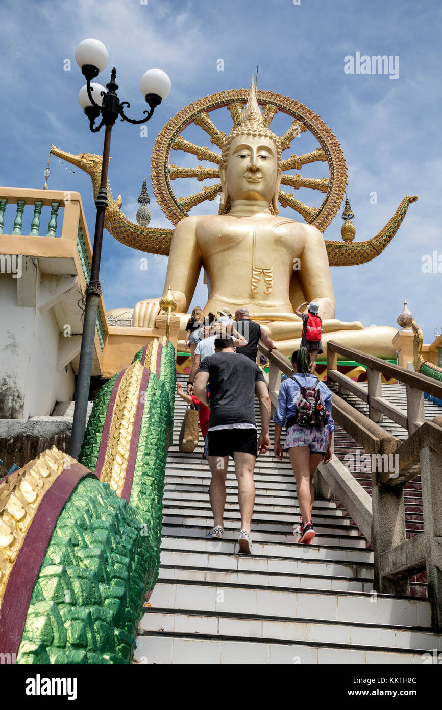 Big Buddha in Koh Samui, Thailand Stock Photo - Alamy