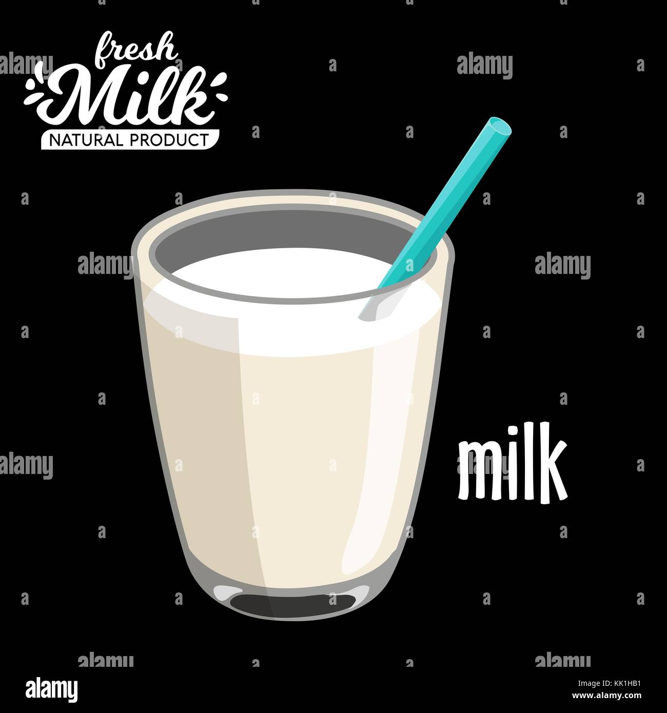 Gallon bottle milk glass Stock Vector Images - Alamy