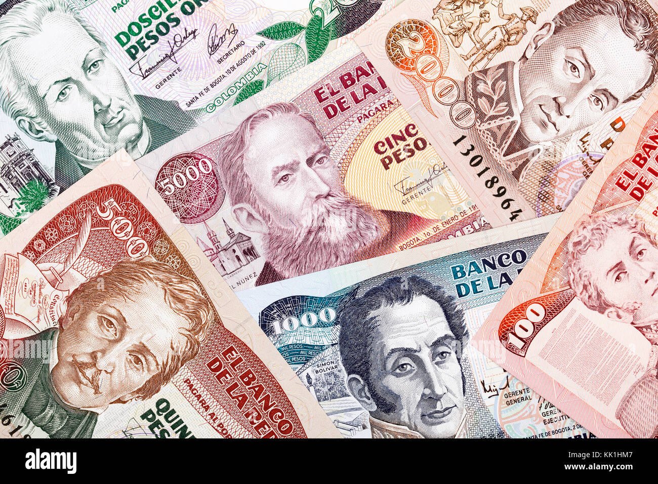 Colombian currency hi-res stock photography and images - Alamy
