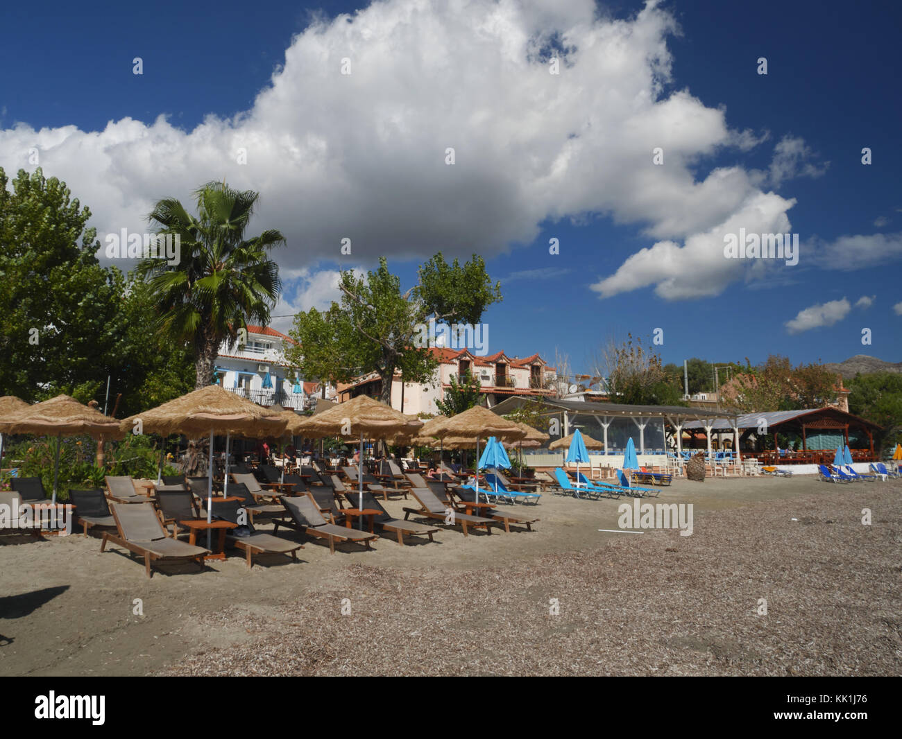 The beach at Katelios, Kefalonia, Greece Stock Photo - Alamy
