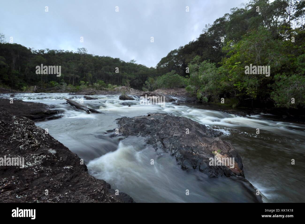 Wallaman Falls in Girringun National Park, Queensland, Australia Stock ...