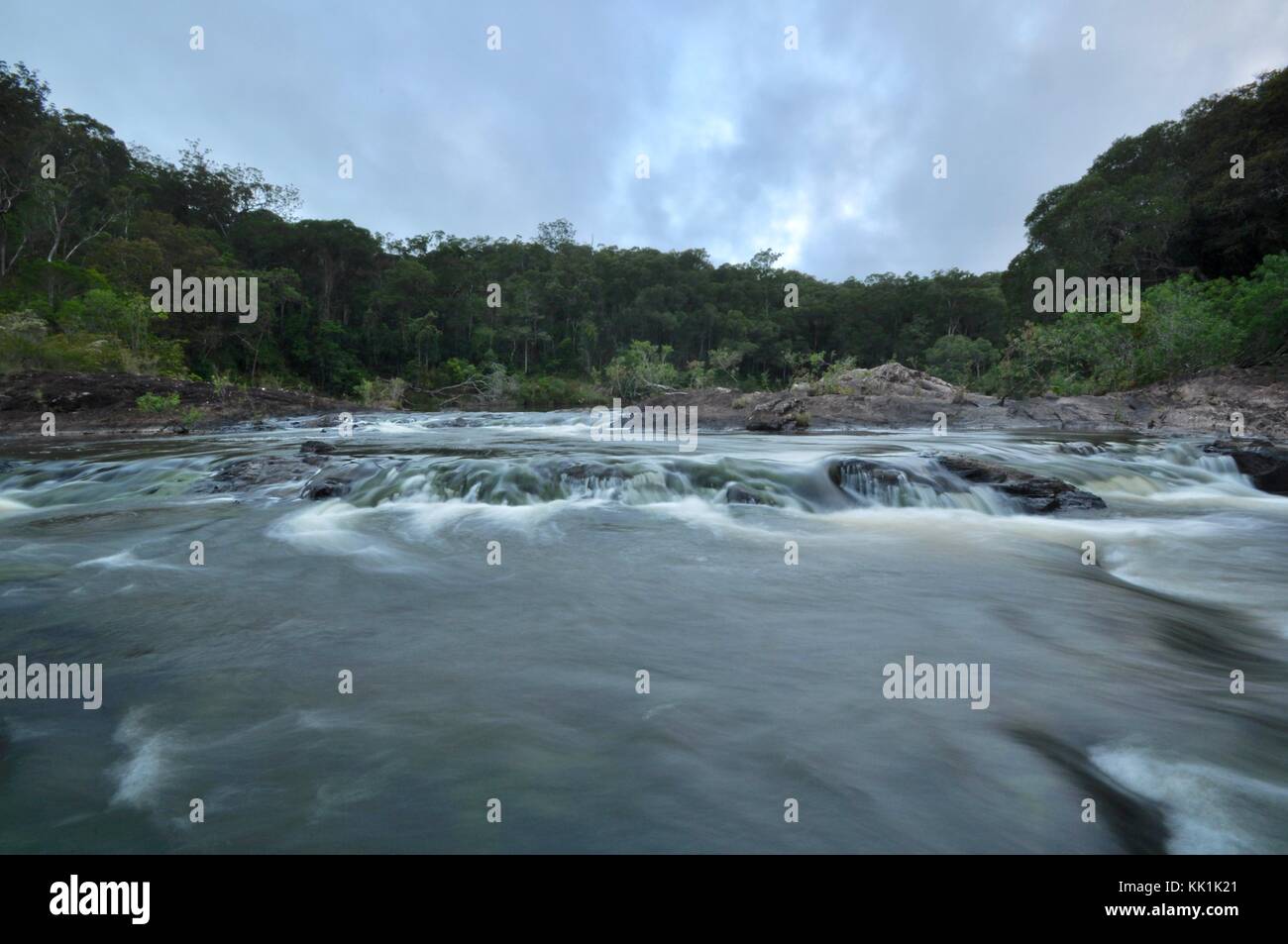 Wallaman Falls in Girringun National Park, Queensland, Australia Stock ...