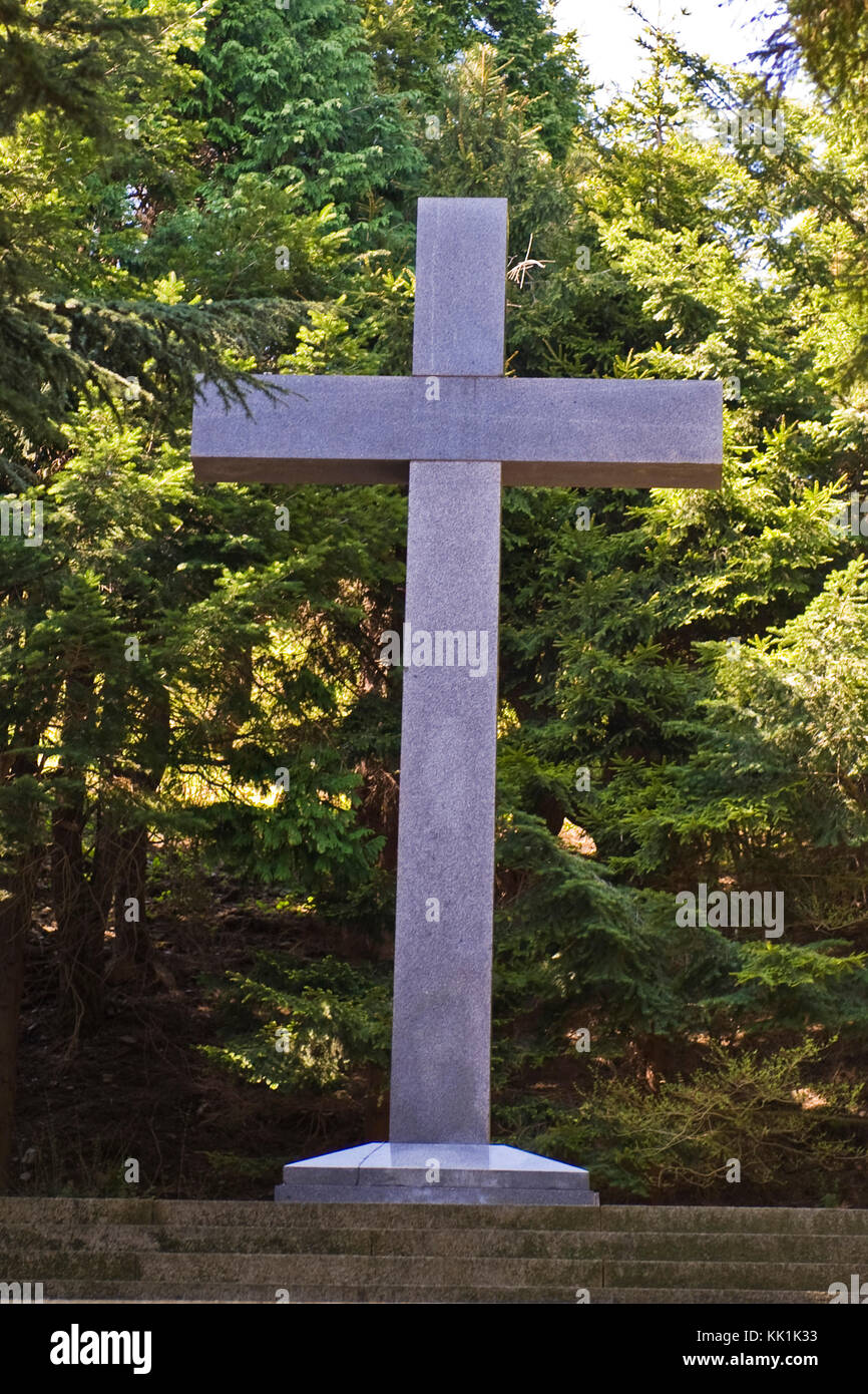 Shrine of the Turchino Martyrs, Turchino Pass, Liguria, Italy Stock ...
