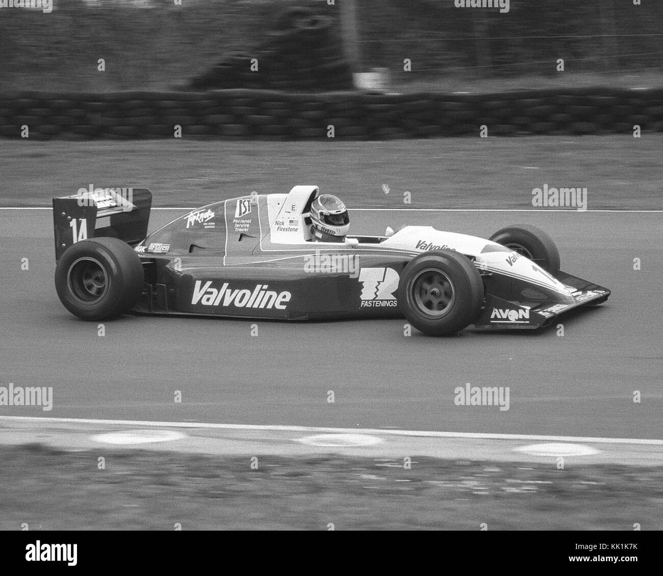 Nick Firestone, British Formula Two 1992 Stock Photo - Alamy