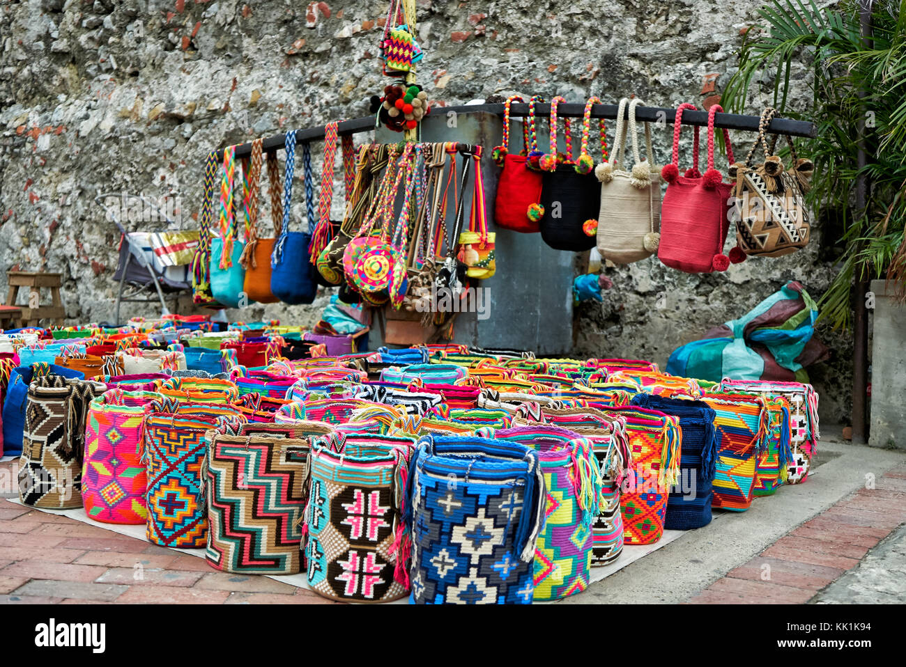 Souvenir bags cartagena colombia hi-res stock photography and images ...