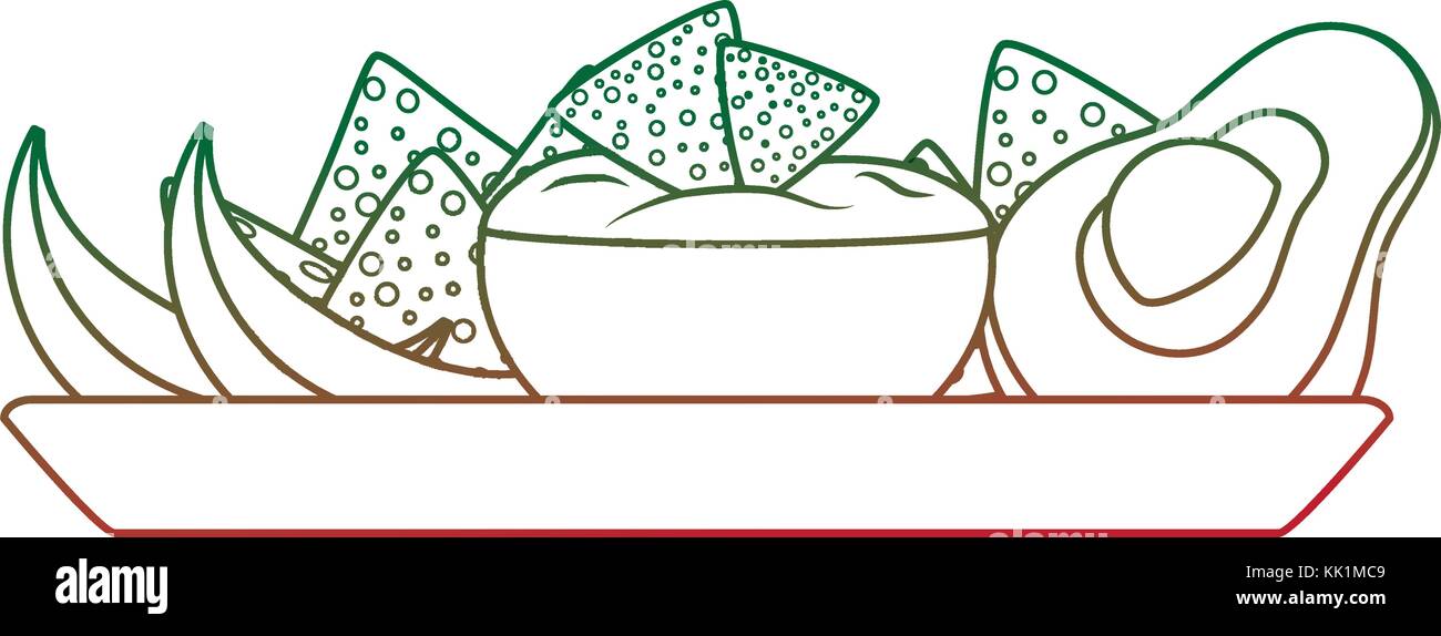 Isolated nachos design Stock Vector Image & Art - Alamy