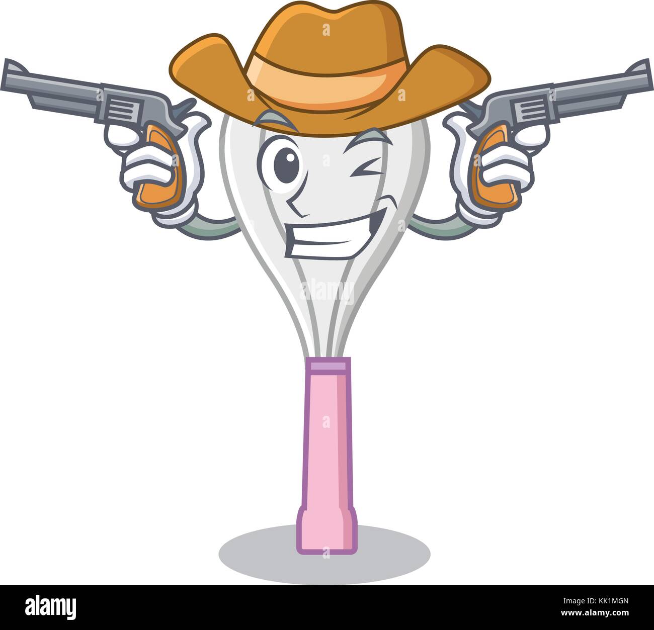 Cowboy whisk character cartoon style Stock Vector Image & Art - Alamy