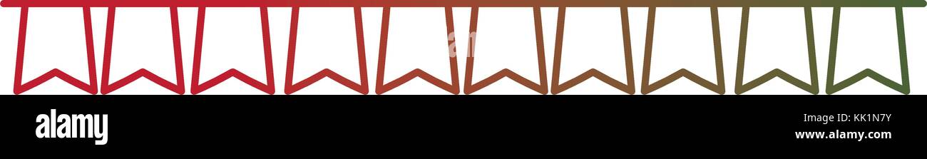 Isolated pennant design Stock Vector Image & Art - Alamy