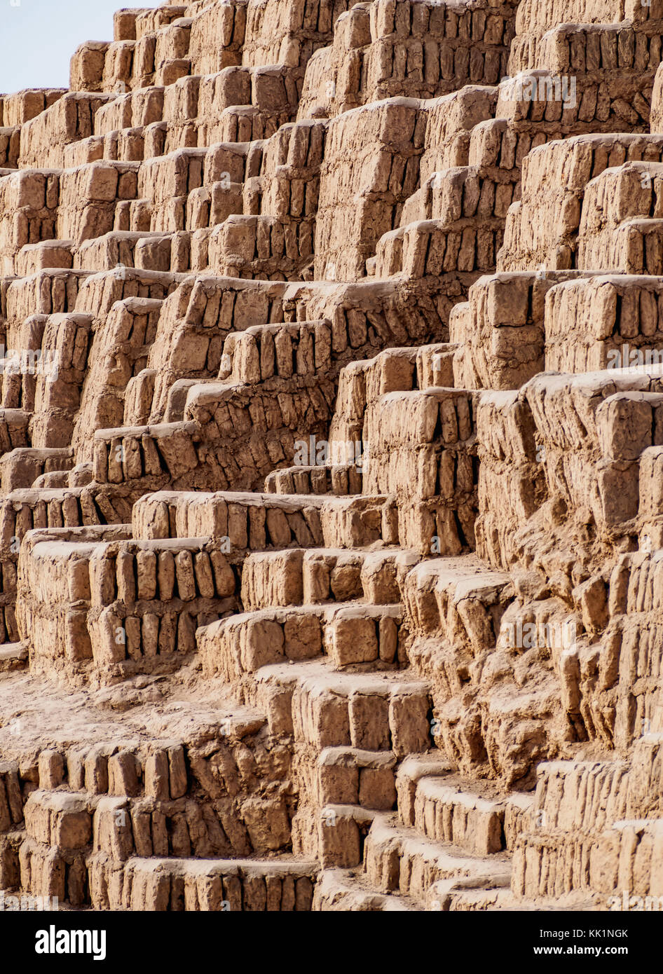 Huaca Pucllana Pyramid, Miraflores District, Lima, Peru Stock Photo - Alamy