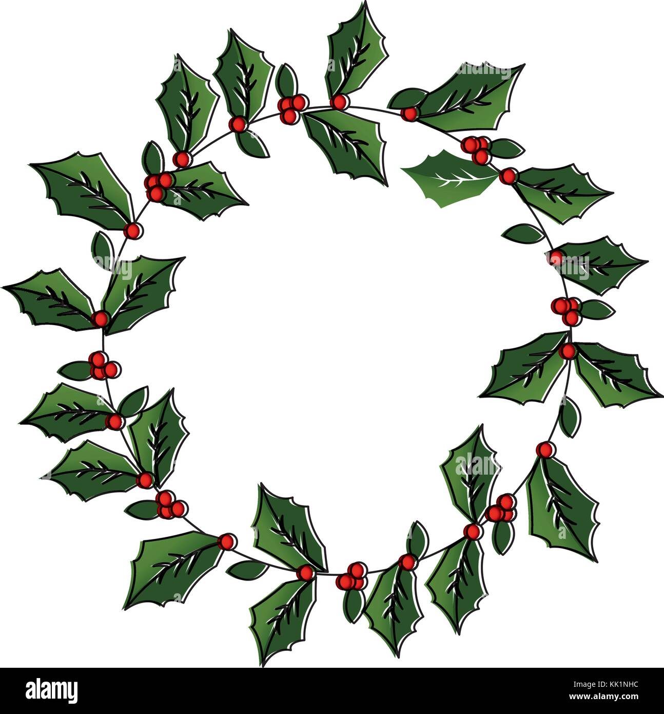 Crown of holly leaves hi-res stock photography and images - Alamy