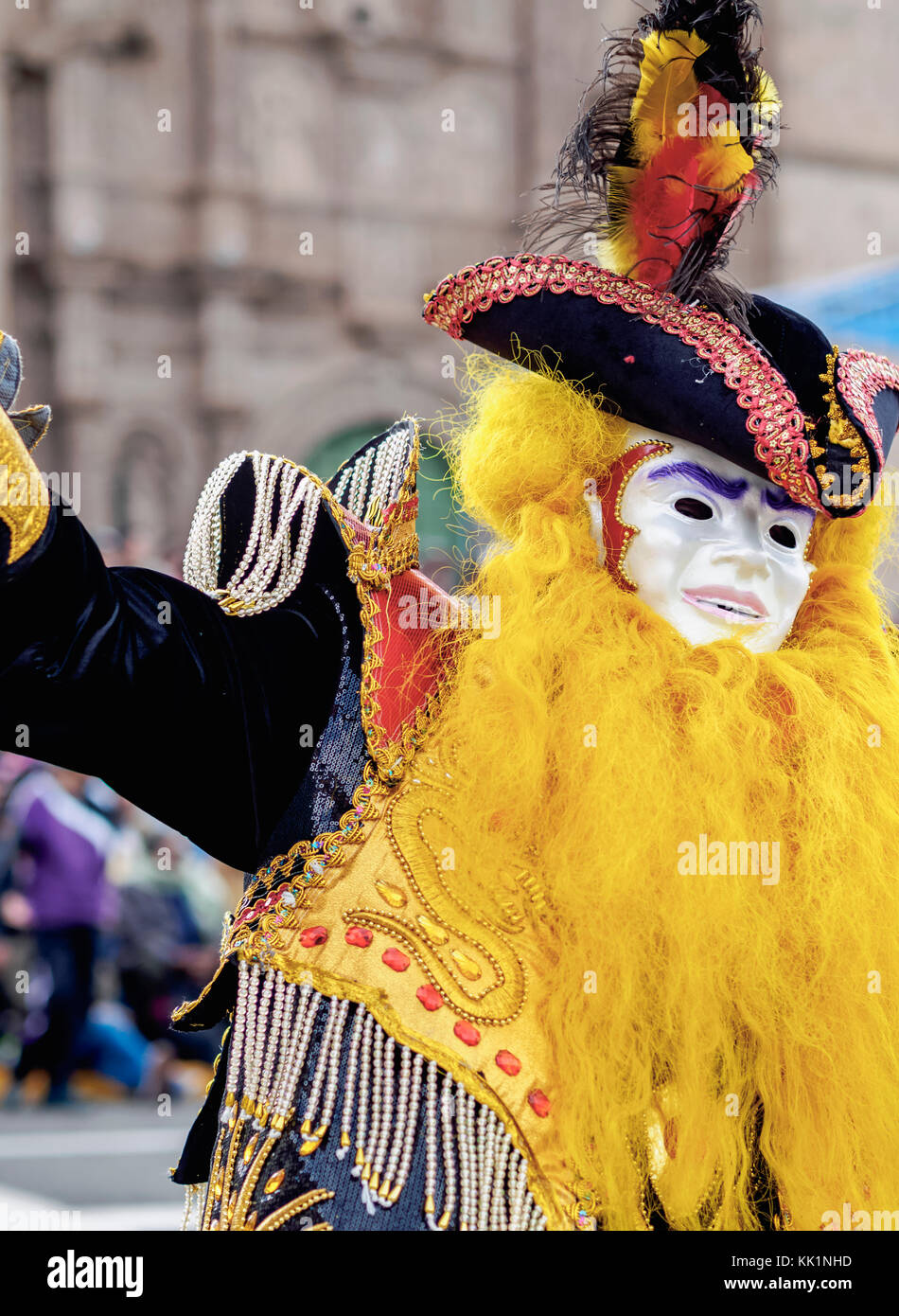 Fiesta de la Virgen de la Candelaria, Main Square, Puno, Peru Stock ...
