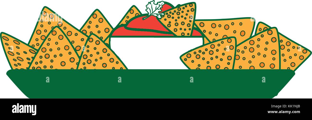 Isolated nachos design Stock Vector Image & Art - Alamy