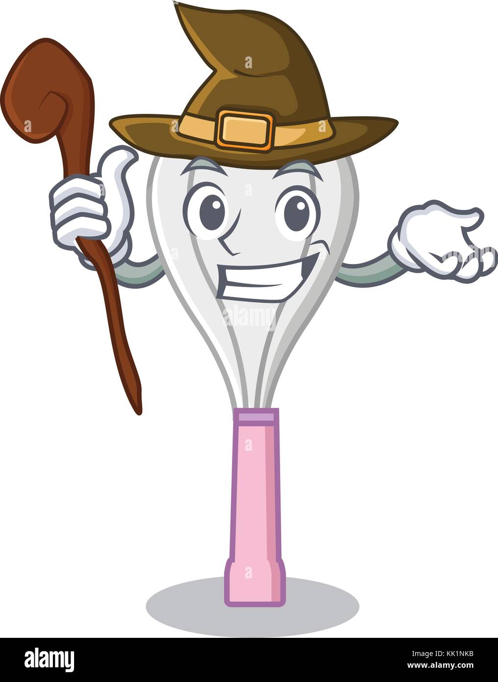 Witch whisk character cartoon style Stock Vector Image & Art - Alamy