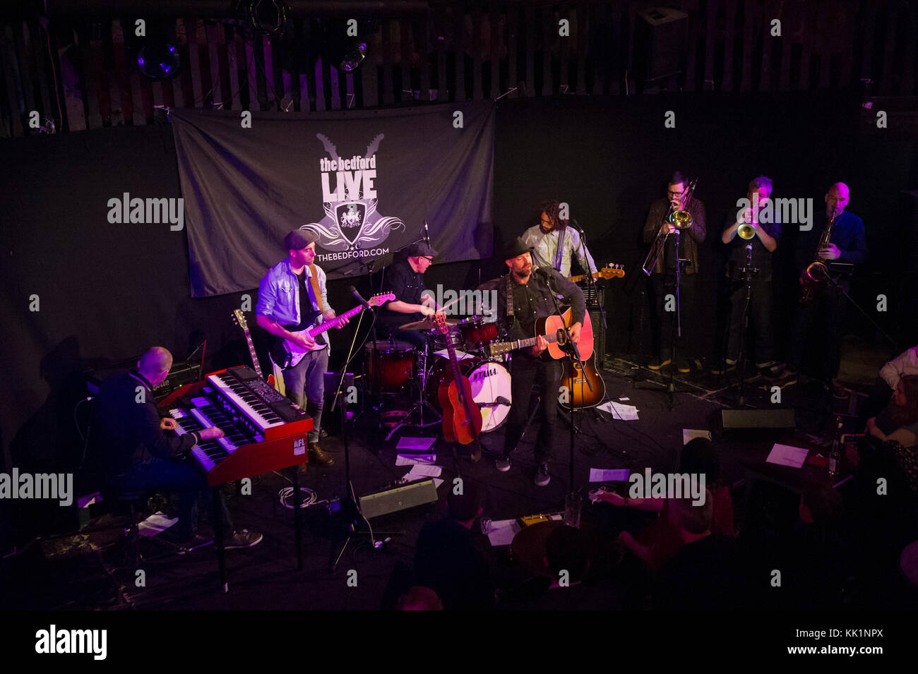 Jon Allen, singer songwriter, performing at The Bedford Arms with a ...