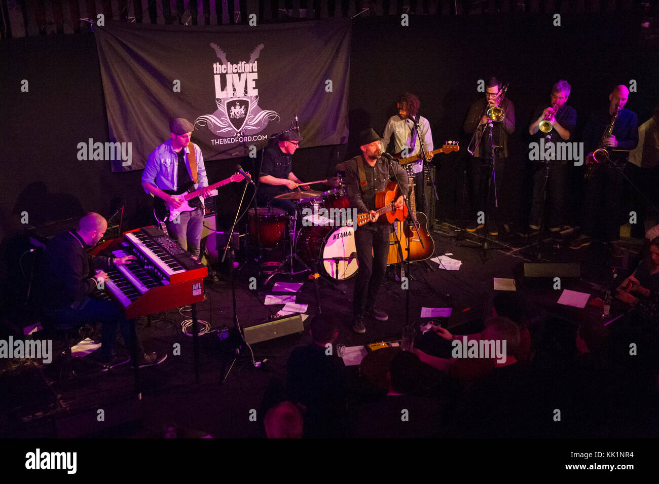 Jon Allen, singer songwriter, performing at The Bedford Arms with a ...