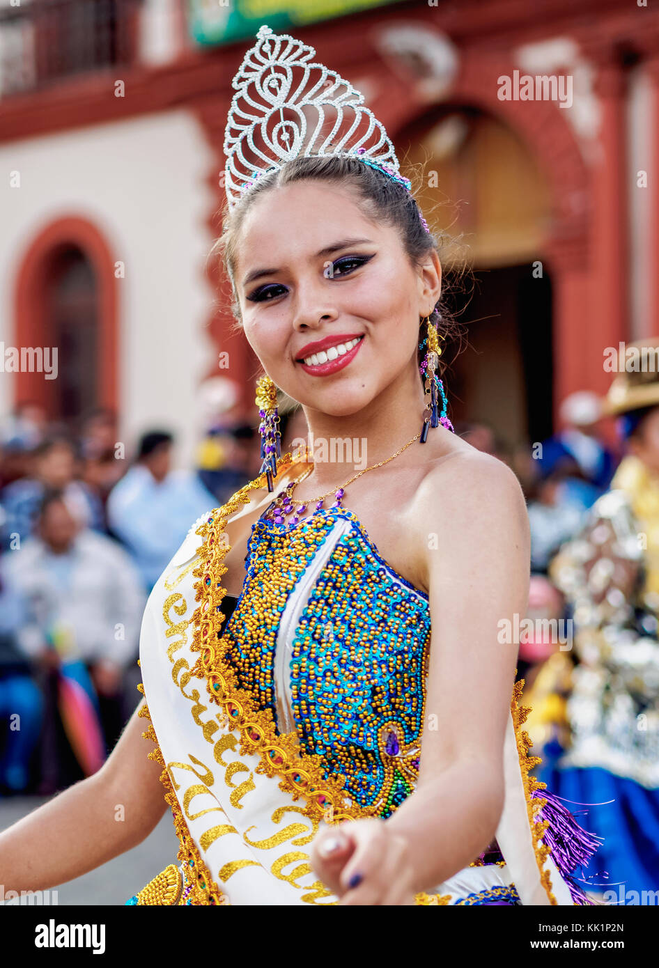 Fiesta de la Virgen de la Candelaria, Main Square, Puno, Peru Stock ...