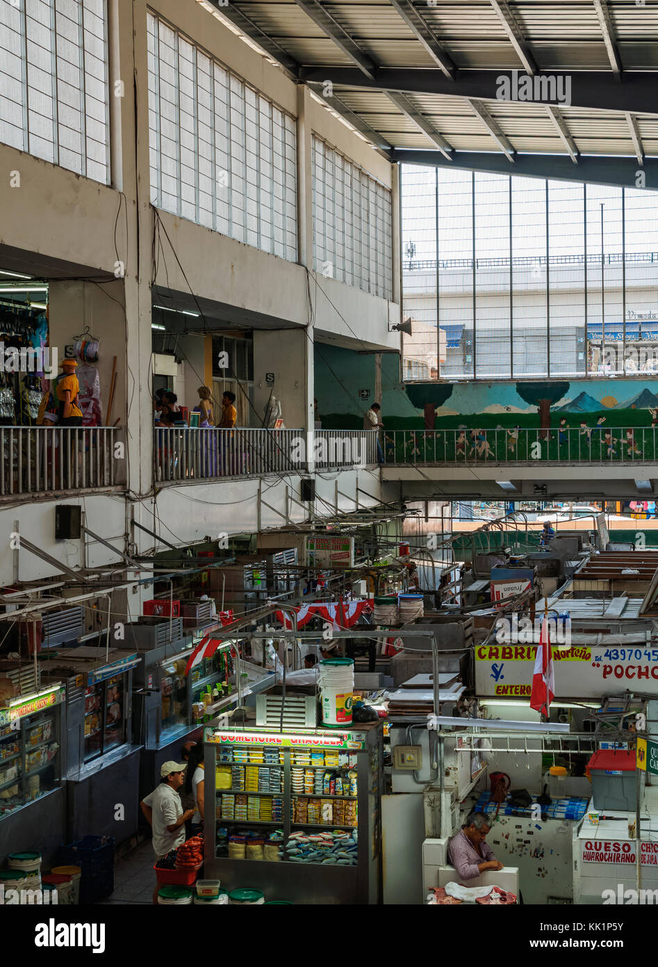 Central Market, City Center, Lima, Peru Stock Photo - Alamy
