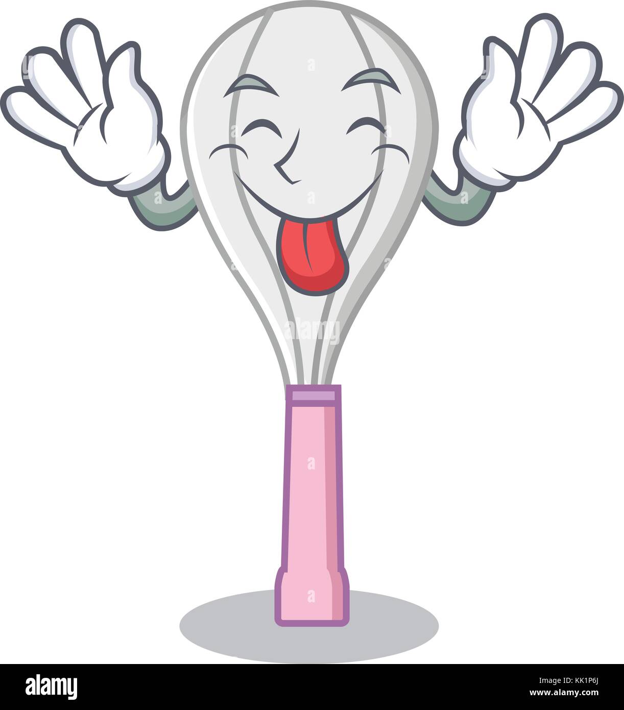 Tongue out whisk character cartoon style Stock Vector Image & Art - Alamy