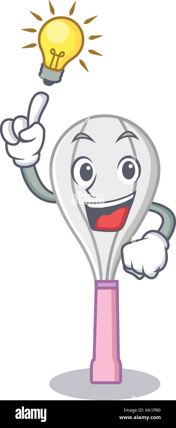 Have an idea whisk character cartoon style Stock Vector Image & Art - Alamy