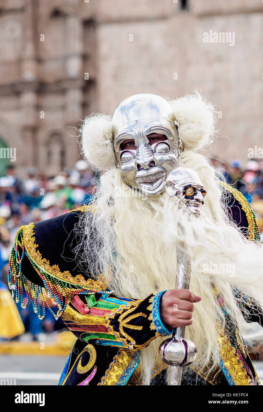 Fiesta de la Virgen de la Candelaria, Main Square, Puno, Peru Stock ...