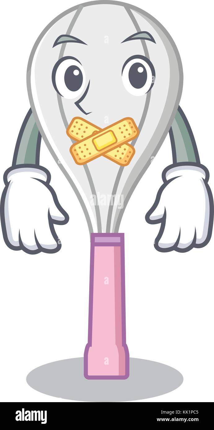 Silent whisk character cartoon style Stock Vector Image & Art - Alamy