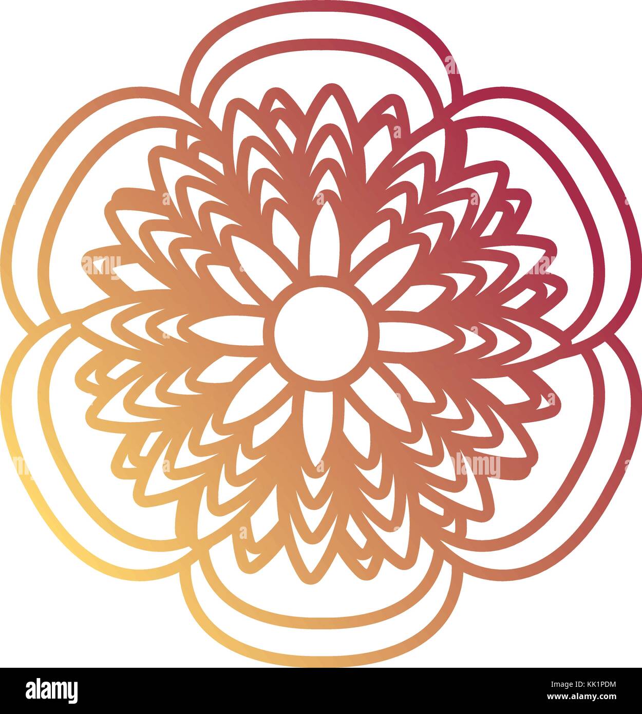 beautiful flower icon Stock Vector Image & Art - Alamy