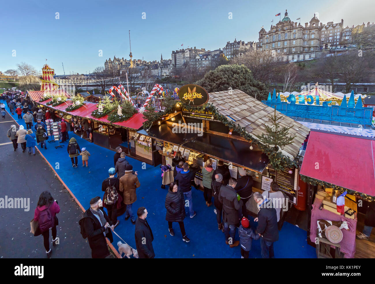 Santa Land at Edinburgh's Christmas in East Princes Street Gardens ...