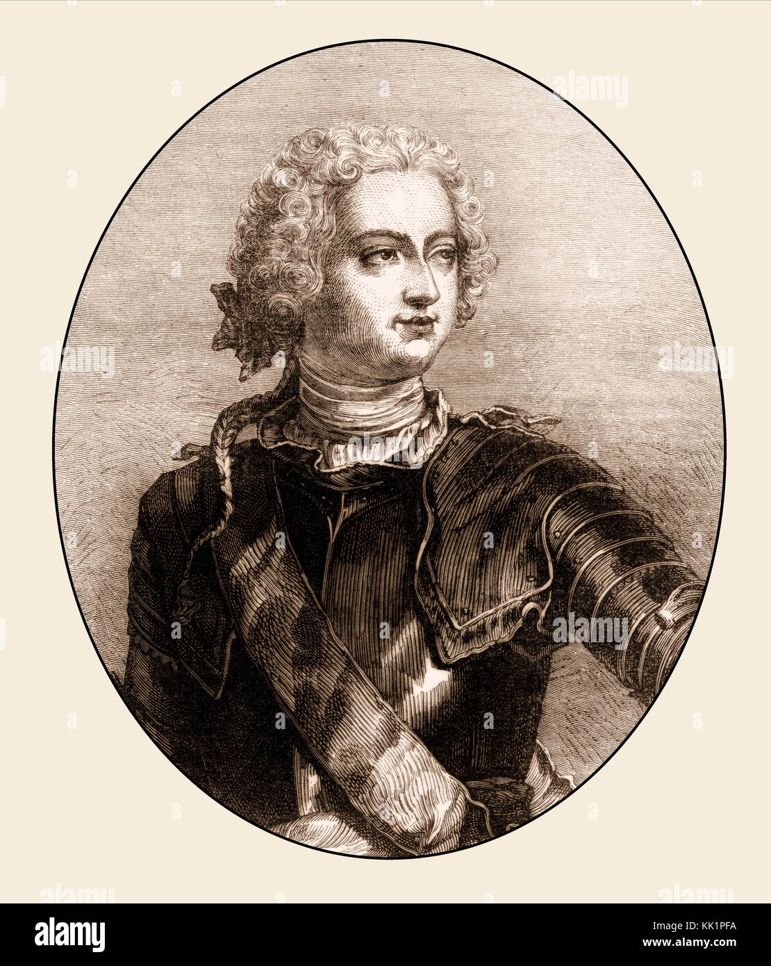 Louis XV, 1710-1774, King of France and Navarre Stock Photo - Alamy