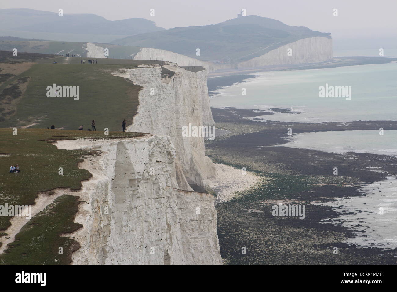 Seven Sisters cliffs in Autumn Stock Photo - Alamy