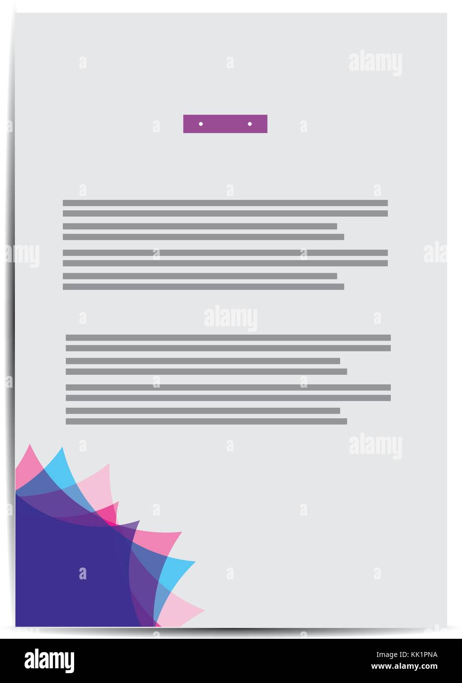 Branding paper design Stock Vector Image & Art - Alamy