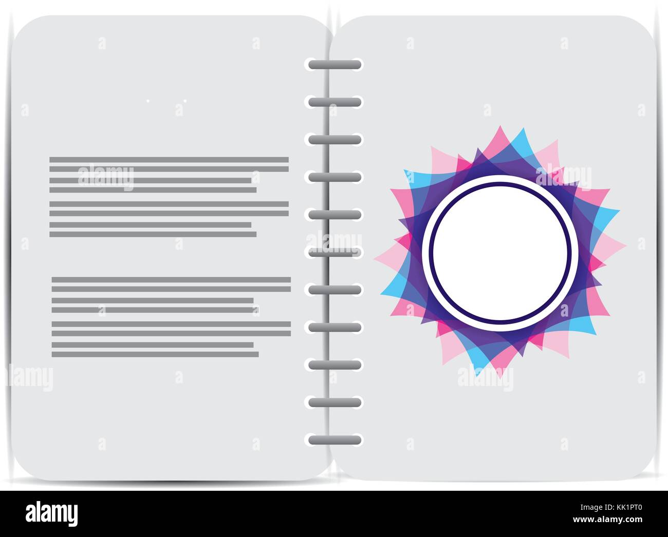 Notebook ad Stock Vector Images - Alamy