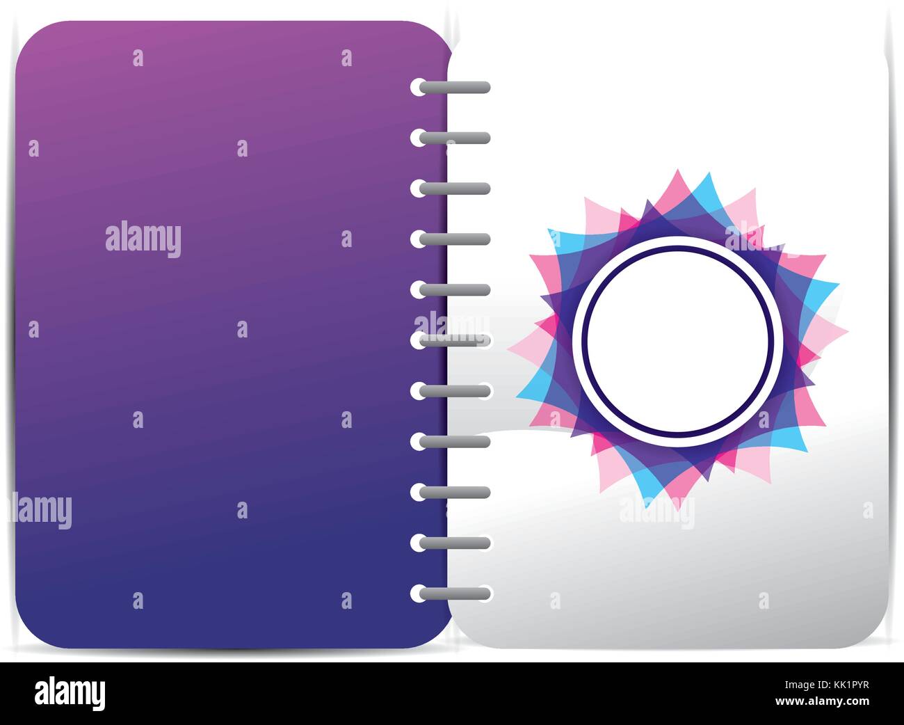 Branding notebook design Stock Vector Image & Art - Alamy