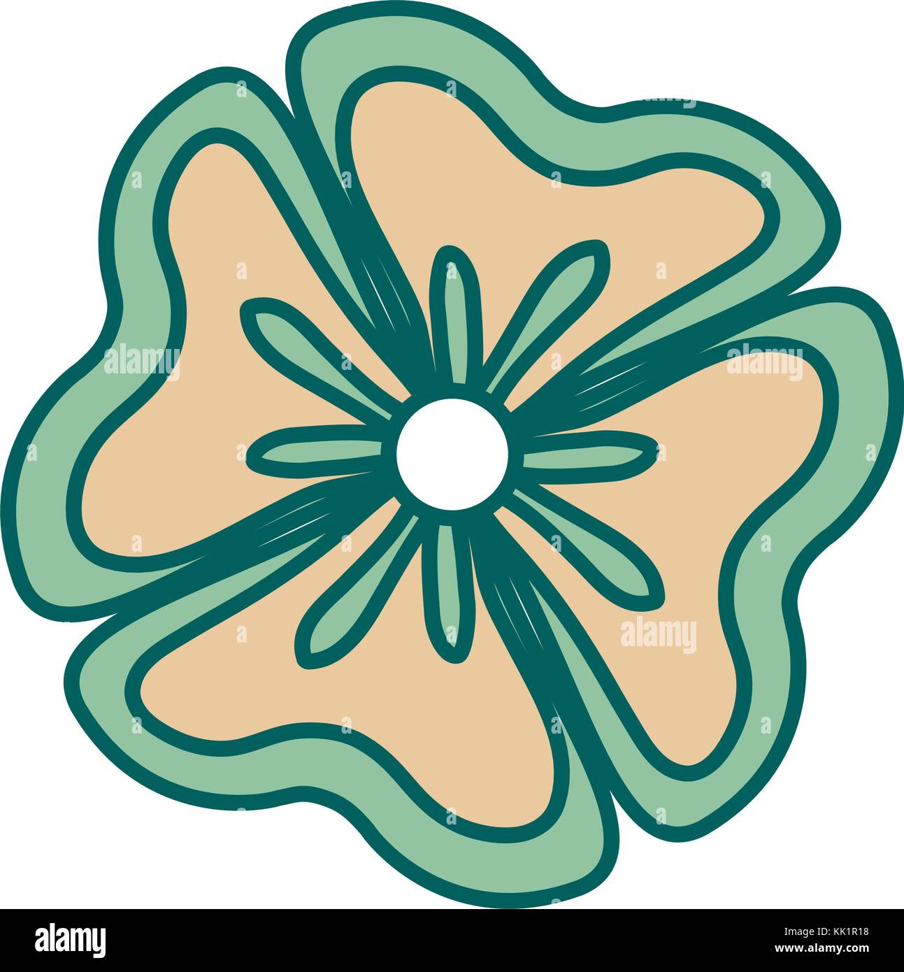 beautiful flower icon Stock Vector Image & Art - Alamy