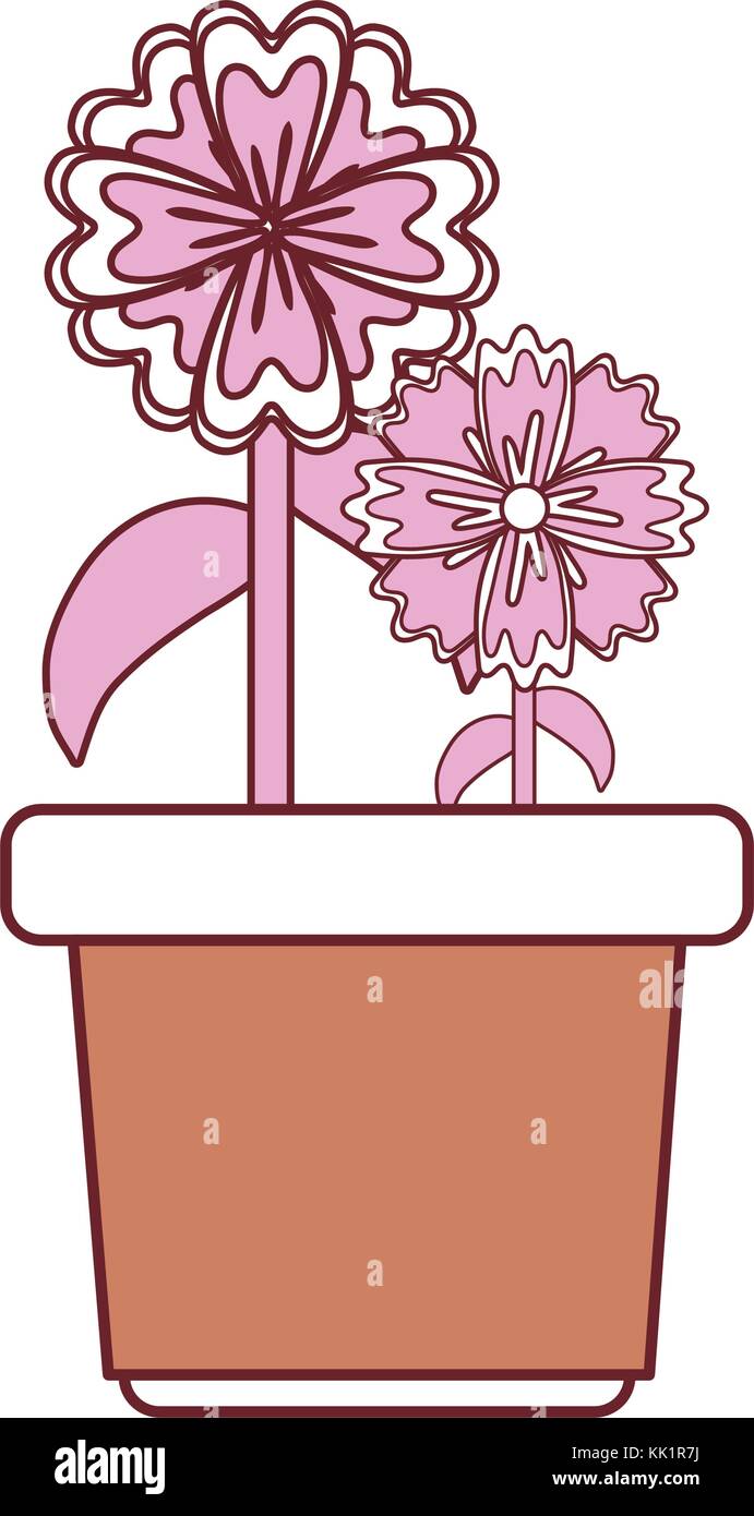 flower in a pot icon Stock Vector Image & Art - Alamy
